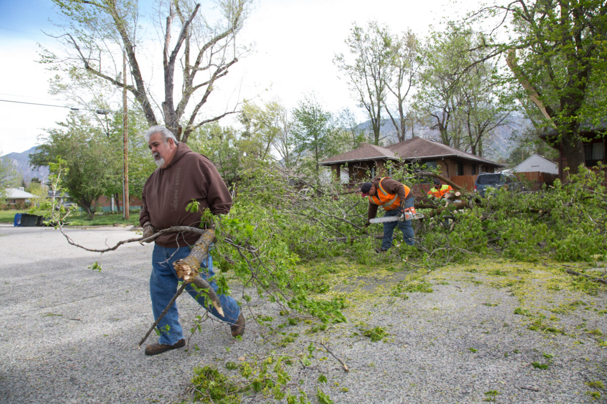 Wind storm causes power outages and damage in Northern Utah | News ...